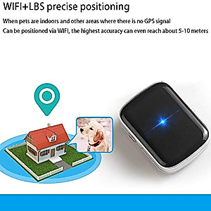 SEG Pet Location Tracker, Anti-Lost, Waterproof and Dustproof Miniature Locator for Dogs and Pets