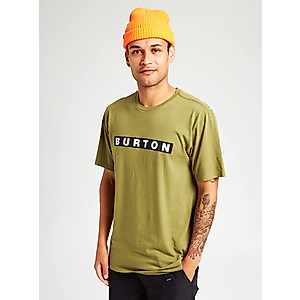 Burton Men's Standard Vault Short Sleeve Tee, Martini Olive, Medium