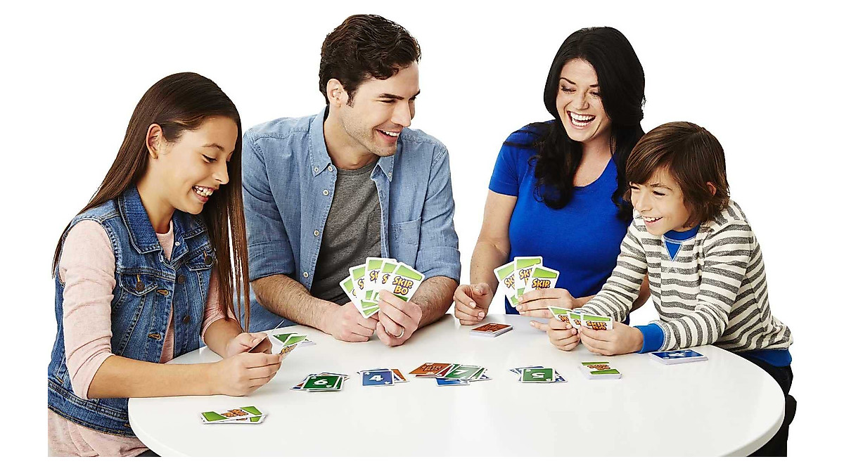 Mattel Skip-Bo Card Game: Family Fun in Collectible Tin