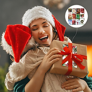 Motiskyy 240 Pcs Gospel Tract Card 12 Styles Plan of Salvation Card Pocket Holy Postcard Christian Inspirational Bible Verse Bookmark for Christian Gift Women Men Ministering Tool(Christmas)