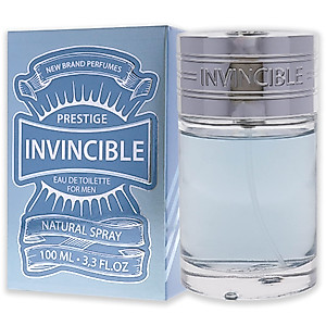 New Brand Perfumes Prestige Invincible EDT Spray Men 3.3 oz (sem numero)