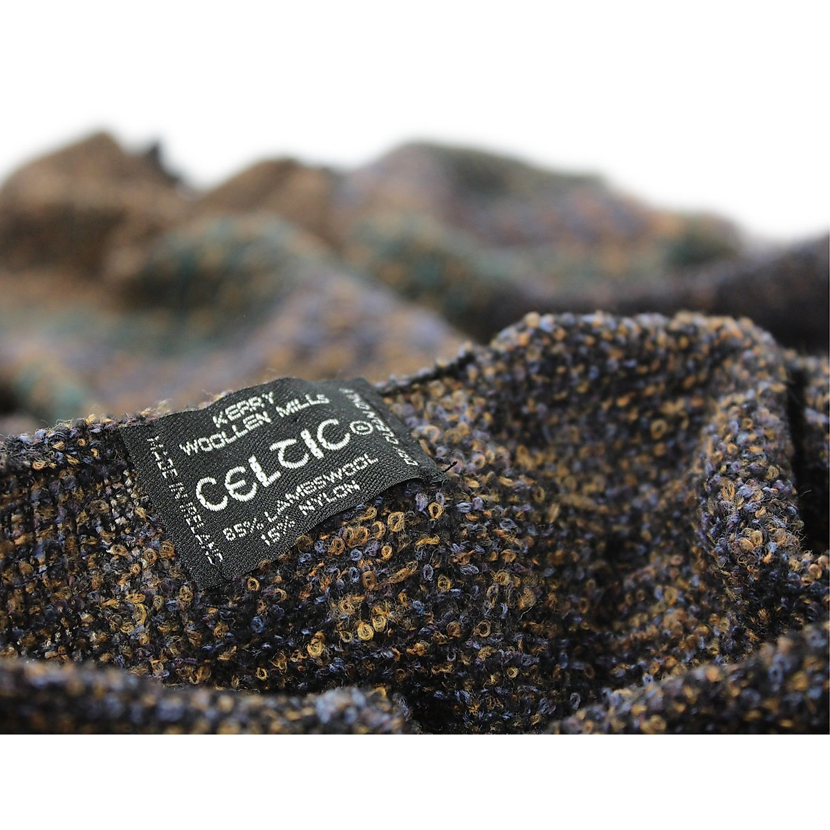 Lambswool Ruana Kerry Woollen Mills Irish Turf