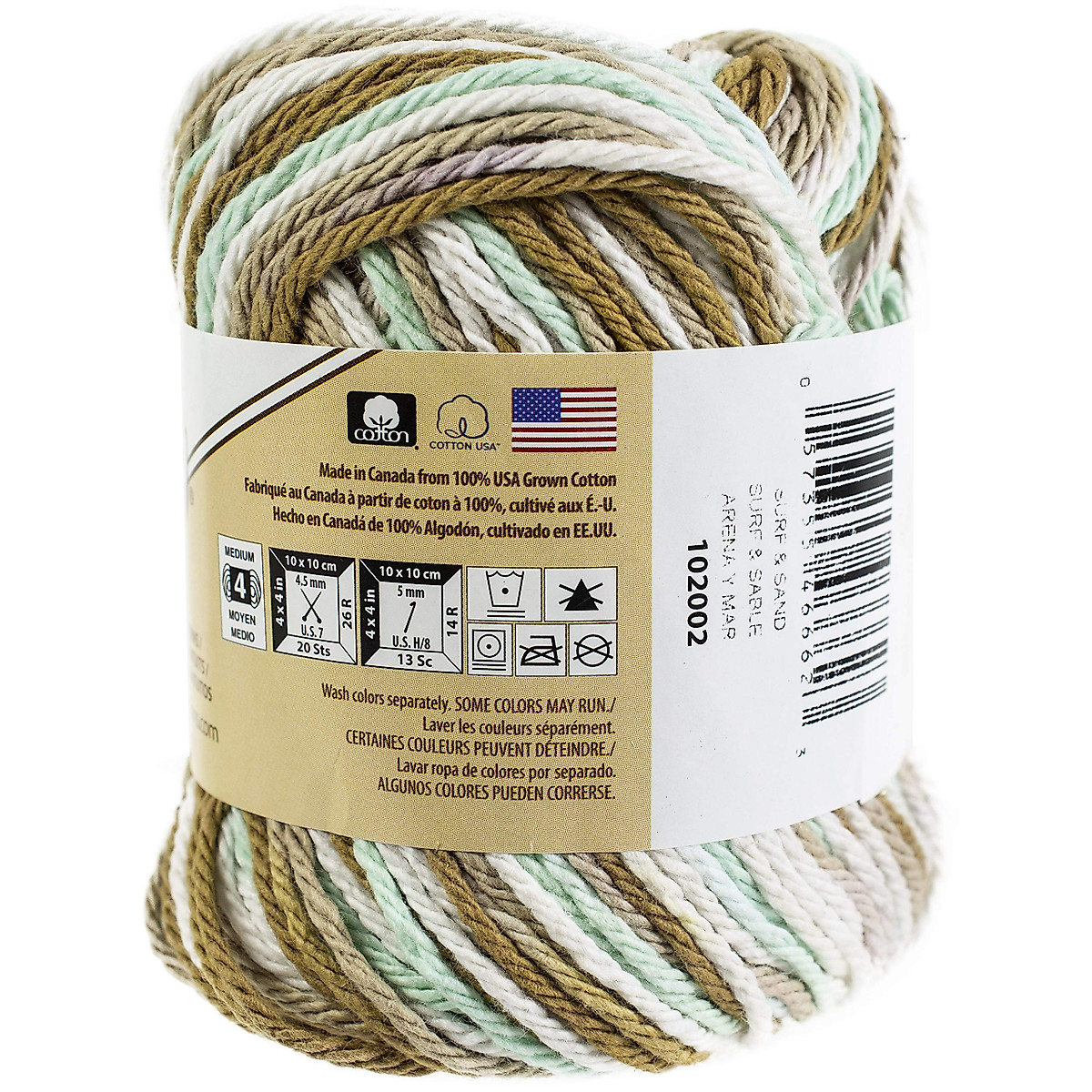 Lily SURF Sand Yarn SUGAR'N CR OMBR