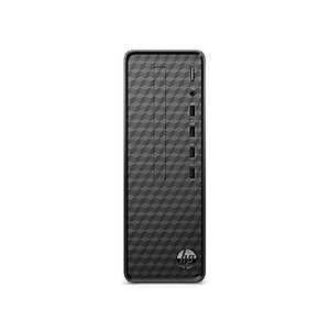HP Slim Desktop, Intel Pentium Silver J5040 Processor, 8 GB DDR4-2400 SDRAM Memory, Intel UHD Graphics 605, Finish in Dark Black, S01-aF2020