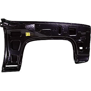 For Chevy K5 Blazer 1981 82 83 84 85 1986 Front Fender Driver Side | CAPA Certified | With Turn Signal Light Hole | Replacement For GM1240131, 15614467 | Trim: Custom/Deluxe/Silverado