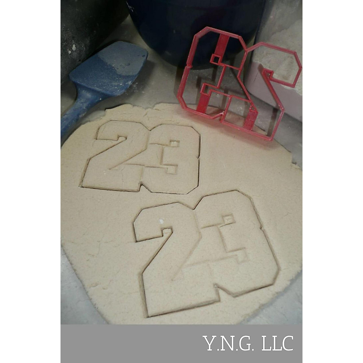 INSPIRED BY NUMBER 23 BASKETBALL LEGEND COOKIE CUTTER MADE IN USA PR4462