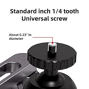 Blanou Foldable Projector Wall Mount Aluminum Alloy Adjustable Projector hange Universal Porjector Mount Projectors Bracket with 360 Rotating