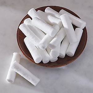 100 Dental Cotton Rolls, One Inch Nosebleed Plugs for Kids or Adults - Extra Absorbent Blood Clotting, Cotton Rolls (100 Count)