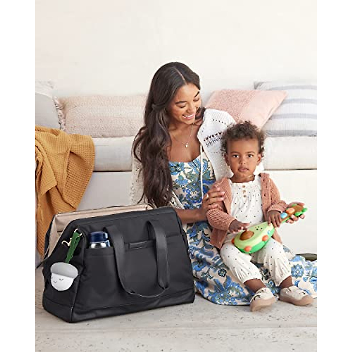 Skip Hop Portable Baby Sleep Sound Machine, Glow with Me Acorn