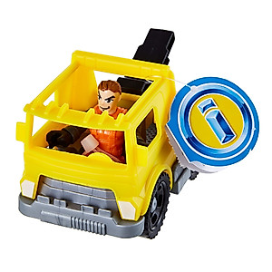 Fisher-Price Imaginext Mega Hauler, Push-Along Toy Tow Truck and Character Figure Set for Preschool Kids Ages 3-8 Years