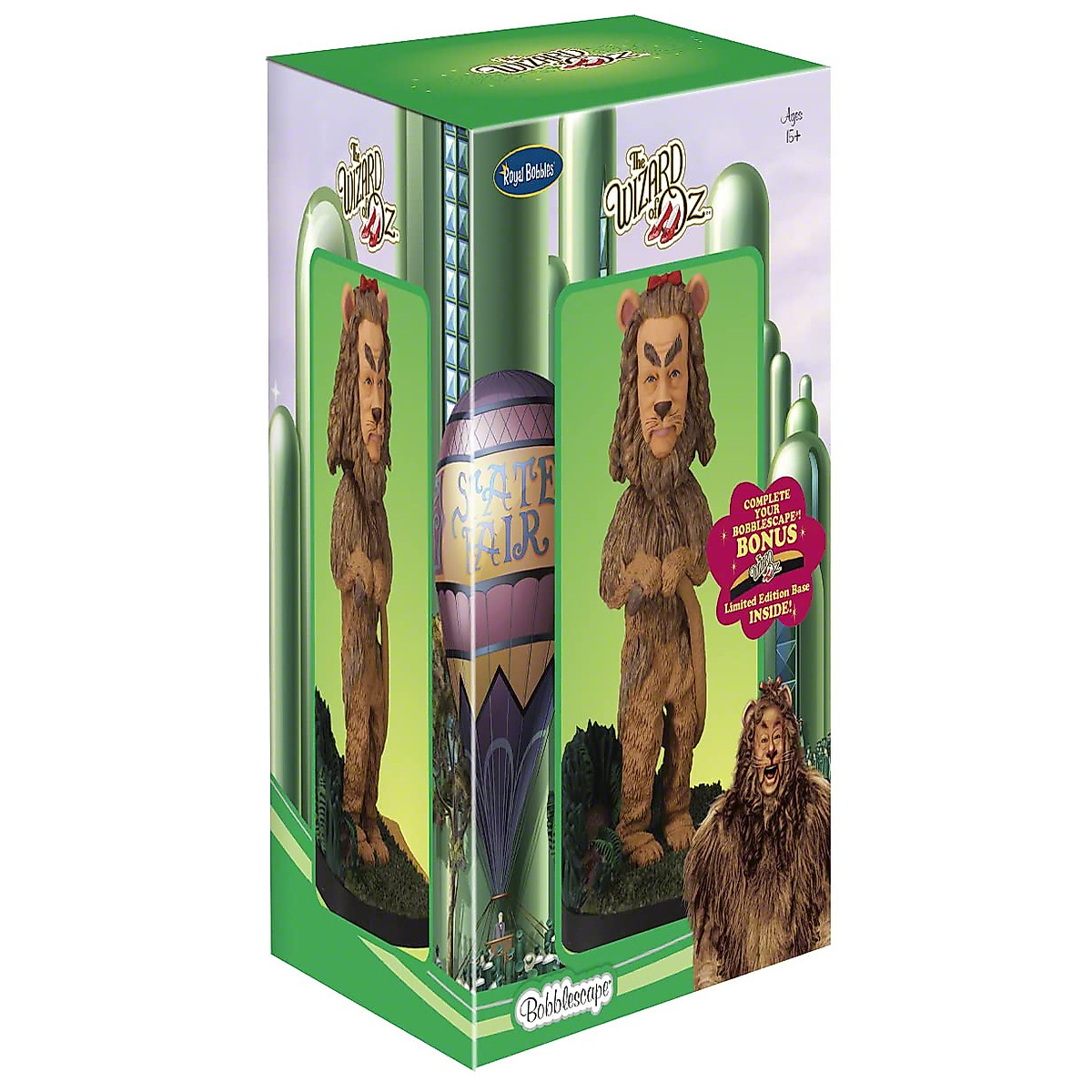 Royal Bobbles Wizard of Oz Dorothy Gale and Cowardly Lion Bundle Pack