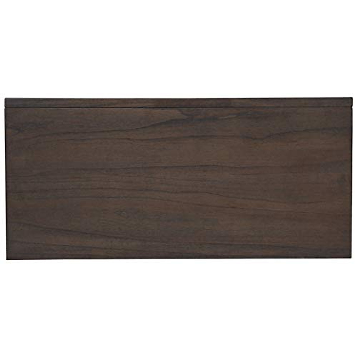 Signature Design by Ashley Brueban Transitional Contemporary 5 Drawer Chest with Dovetail Construction, Chestnut Brown