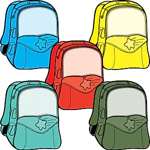 Really Good Stuff Student Name Backpack Magnets, 2” by 3” (Set of 32) – Versatile Magnets for Classroom Management – Write-On/Wipe-Off Surface for Repeated Use – Assign Tasks, Take Attendance & More