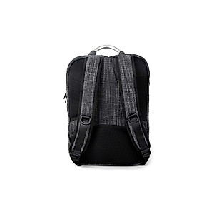DIME BAGS Slab Bag Hemp Backpack with Padded Laptop Compartment and Secret Pocket (Black)