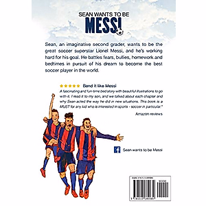 Sean wants to be Messi: A children's book about soccer and inspiration. US edition