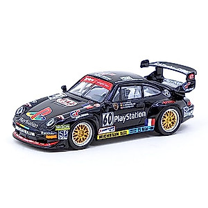 911 GT2#60 Jean-Pierre Jarier - Carl Rosenblad - Robin Donovan 24 Hours of Le Mans (1998) "Collab64 Series 1/64 Diecast Model Car by Schuco & Tarmac Works T64S-004-98LM