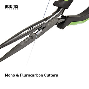 Booms Fishing F03 Fishing Pliers, 9 in Long Nose Hook Remover