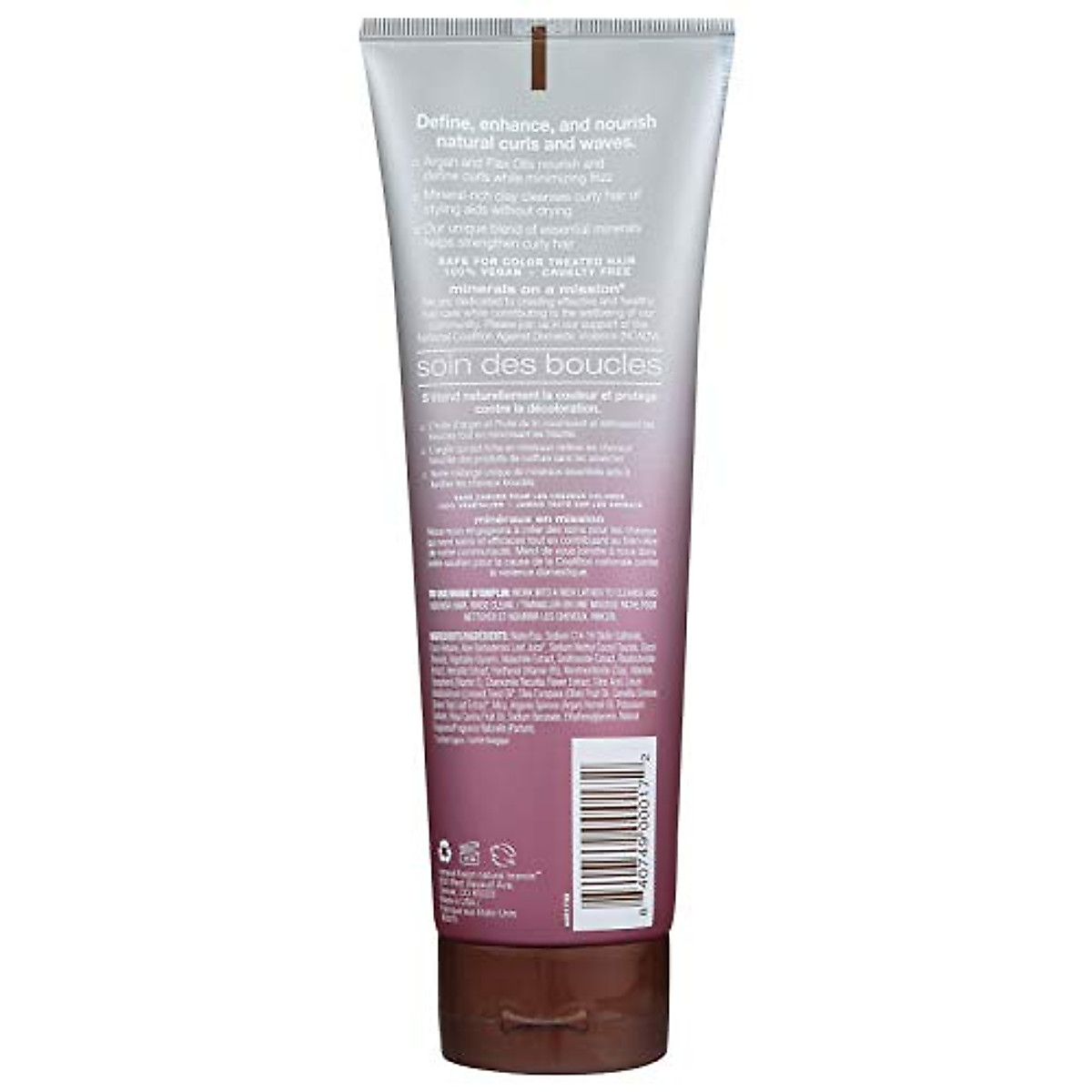 Mineral Fusion Curl Care Shampoo for Curly Hair, 8.5 Ounce