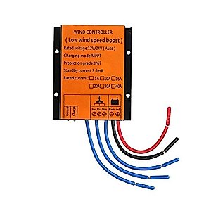 HUIZHITENGDA 8000W Waterproof Solarwind Turbine Controller,IP67 Waterproof DC 12V 24V 48V MPPT Charger Wind Turbine Controller for Wind Turbines and Water Turbines,12v