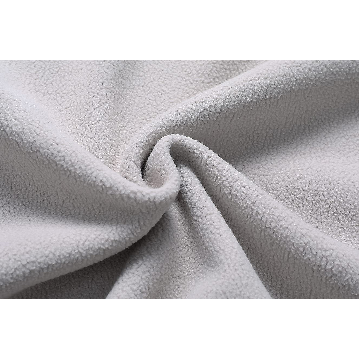 GIMECEN Women's Lightweight Full Zip Soft Polar Fleece Jacket Outdoor Recreation Coat With Zipper Pockets Medium