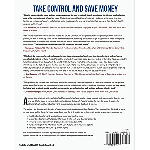 Insider's Guide to Quality Affordable Healthcare: Practical Strategies to Navigate our Complex System and Save Money