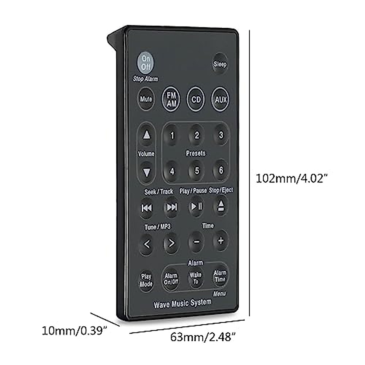 Remote Control for Sound Touch Music Radio System Controller Bose-B7 Replacement Remote Control AWRCC1 AWRCC2 Sound Touch Music Radio System