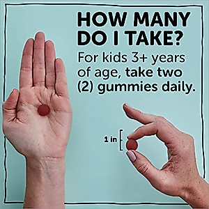 SmartyPants Kids Probiotic Immunity Gummies: Prebiotics & Probiotics for Immune Support & Digestive Comfort, Strawberry Crème Flavor, 60 Gummy Vitamins, 30 Day Supply, No Refrigeration Required