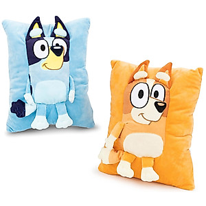 Bluey Bingo Snuggle Pillow - Super Soft Plush Decorative Throw Pillow – Measures 13 Inches (Official Product)