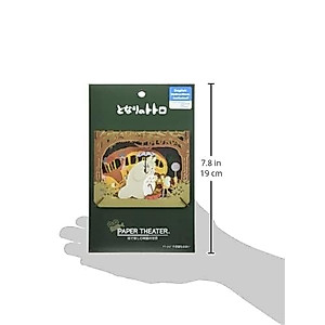 ensky My Neighbor Totoro in a A Mysterious Encounter with Totoro, Paper Theater (PT-047) - Official Studio Ghibli Merchandise