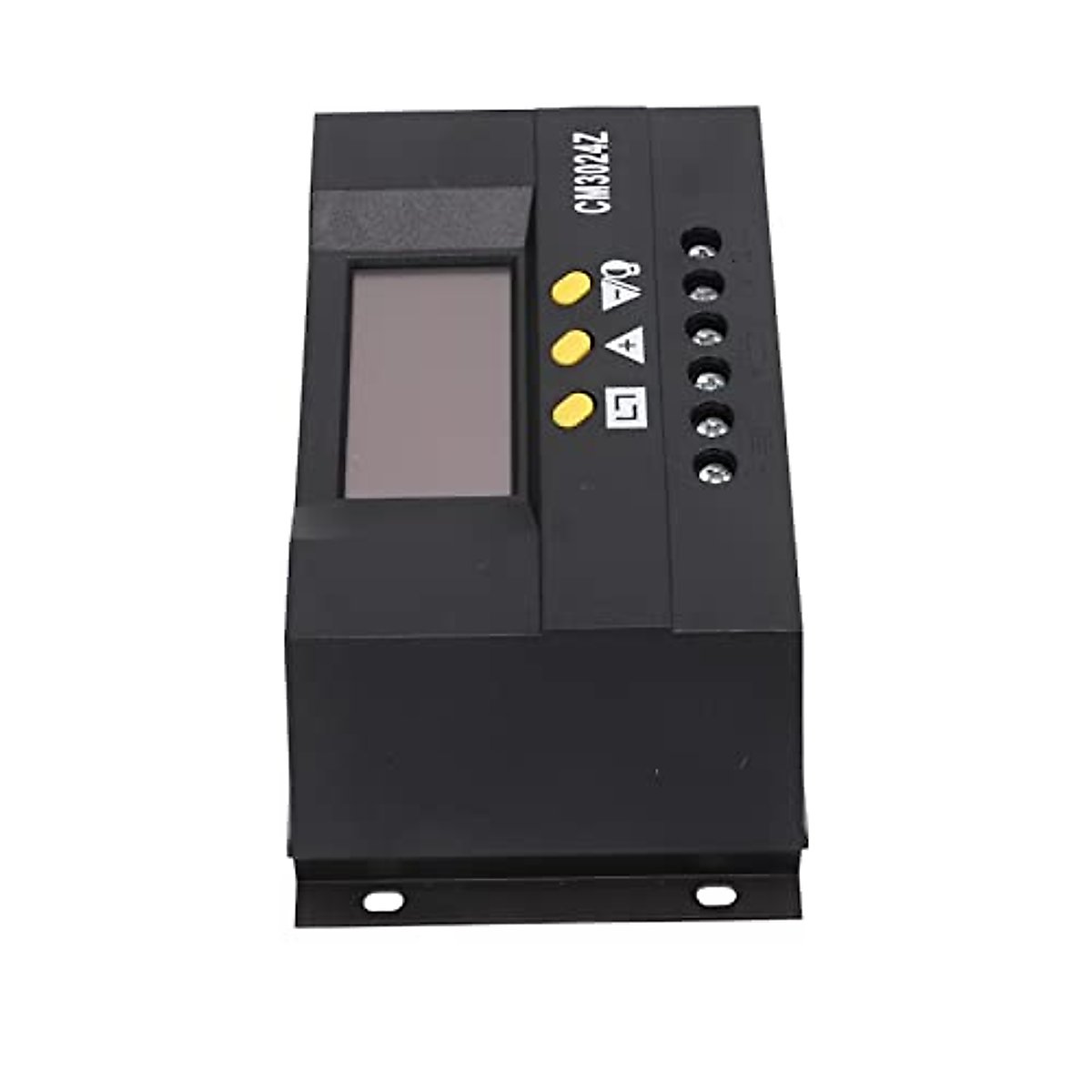BOTEGRA PWM Solar Panel Regulator, Temperature Sensor Interface PVC PWM Solar Charge Controller Intelligent Multi Functional Buttons for Smart Home for Garden Lights
