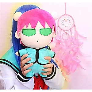 Shopular Saiki K Plushie Toy Figure Cosplay Cute Giant Kawaii Plush Doll Stuffed Cushion Toys Pillow Gift 12"