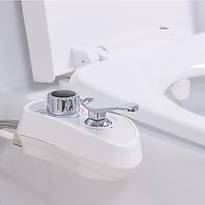 RADAAB Bidet Attachment Ultra-Slim Bidet for Toilet with Hygiene Wellness and Easy Water Pressure Adjustment Easy to Install