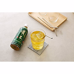 Ito En Oi Ocha Unsweetened Bold Green Tea, 16.9 Fluid Ounce (Pack of 12), Unsweetened, Low Calorie