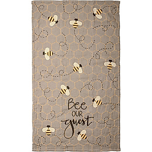 Primitives by Kathy Bee Our Guest Decorative Hand Towel 28.00" x 16.00"