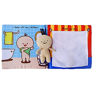 Xiaoyu Soft Books for Newborn Babies, Soft Activity Baby Book, Educational Toy for Boy & Girl, Touch and Feel Activity, Bedtime Story, Bath