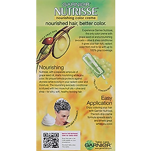 Garnier Nutrisse Nourishing Color Creme, 31 Darkest Ash Brown