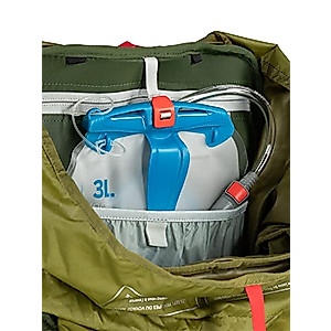 Osprey Atmos AG LT 50L Men's Backpacking Backpack, Night Shift/Scoria Blue, S/M