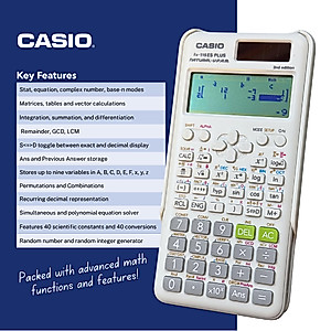 Casio fx-115ESPLUS2 2nd Edition, Advanced Scientific Calculator