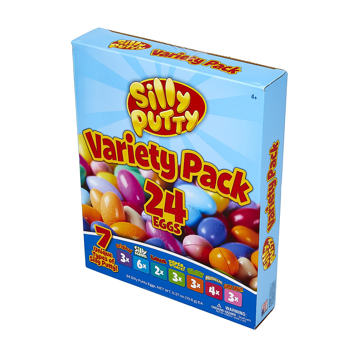 Crayola Silly Putty Bulk Variety Pack, Sensory Putty, Fidget Toys For Kids, Gifts, 24 Eggs [Amazon Exclusive]