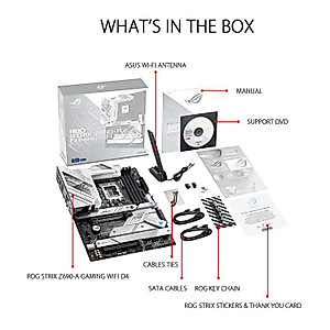 INLAND Micro Center Inter Core i9-12900K Desktop Processor 16 (8P+8E) Cores up to 5.2 GHz Unlocked LGA1700 Desktop Processor with ASUS ROG Strix Z690-A Gaming WiFi D4 Motherboard