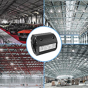40W LED Emergency Backup Battery for UFO High Bay Light, Suitable for Dimmable Emergency LED Driver, Emergency Time 90 Minutes, AC Input 100-347V Output DC170V, UL Certified 5 Years Warranty (1-Pack)