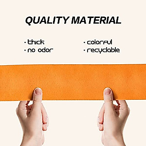 HDO Crepe Paper Streamers, 8 Rolls 656 Ft Party Streamers Kit, Pink Yellow Orange Red Streamer for Birthday Anniversary Baby Shower Bridal Shower Thanksgiving Party Decoration 1.8 Inch x 82 Ft/Roll