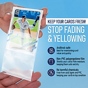 Standard Card Sleeves 500pk | Penny Sleeves. Baseball Card Sleeves. Soft Trading Card Sleeve. Penny Sleeves for Trading Cards. Plastic Card Sleeves. Ultra Clear Card Sleeves. Pro Sports Card Sleeves.