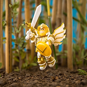 Roblox Action Collection- Anubis + Sun Slayer Two Figure Bundle [Includes 2 Exclusive Virtual Items]