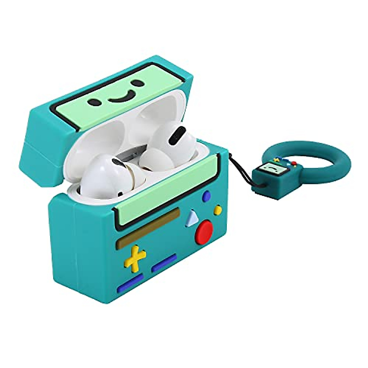 Wifantien 3D Game Player Case for AirPod Pro 2019/2022,3D Cute Cartoon Lovely Kawaii Women Girls Kids Fashion Game Player Shape Keychain Soft Case for Airpods Pro/Pro 2nd Gen 2022 (Game Player)