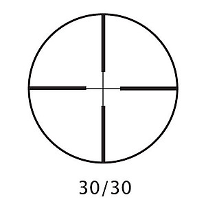 Barska 4x15 Rimfire Riflescope with Crosshair Reticle Parallax Free 50 Yards for Short Rimfire Ranges