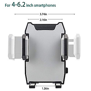 Kolasels Universal CD Slot Phone Mount, Car Cell Phone Holder with One Hand Operation Design for iPhone 11/Xs/Xr/X/8 Plus/8/7/6, Samsung Note 10+/10/9/8/7, HTC, LG and More 3.5-6.5 inch Cell Phones