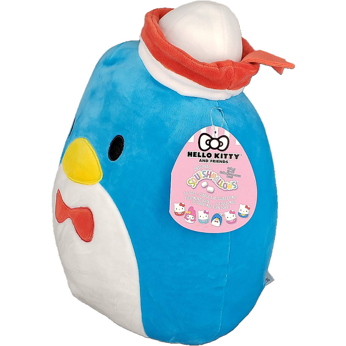 Squishmallow KellyToys - Sanrio® Hello Kitty and Friends Squad - 12 Inch (30cm) - Blue Tuxedo Sam