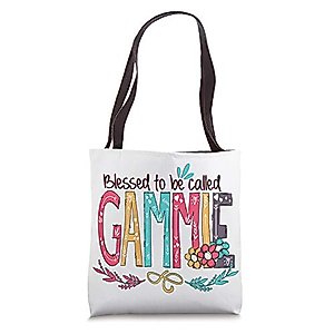 Blessed to be called Gammie Colorful For Grandma Tote Bag