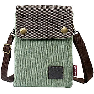 Cell Phone Case Bag Crossbody Purse for Samsung Galaxy A11 A21 A32 A52 A51 A71, S20 FE, Note 20 Ultra, S20 S21 Ultra, Note 20/10 / 10 Plus / 9 S21+ S20 Plus S10 Lite Moto G Power Stylus 2020 (Green)